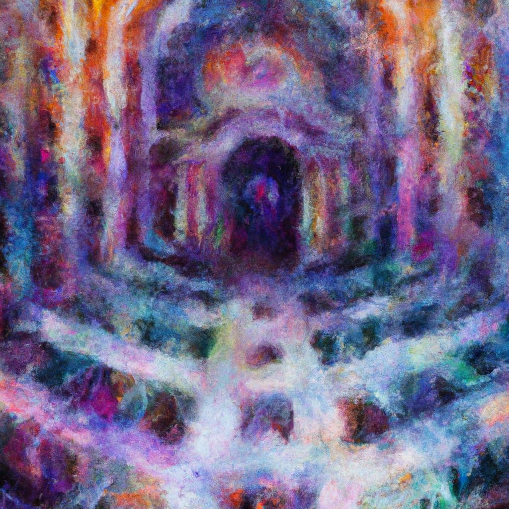 "Catacombs" - AI Generated Artwork - NightCafe Creator