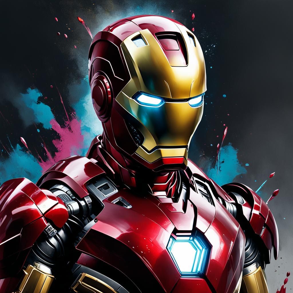 Iron Man - AI Generated Artwork - NightCafe Creator