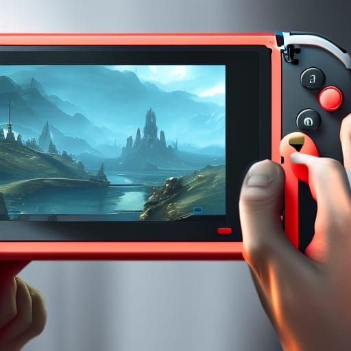 Nintendo switch - AI Generated Artwork - NightCafe Creator