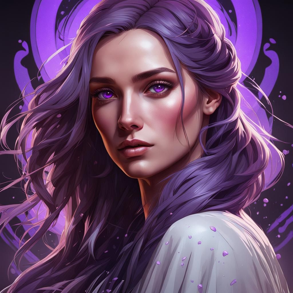 Violet - AI Generated Artwork - NightCafe Creator