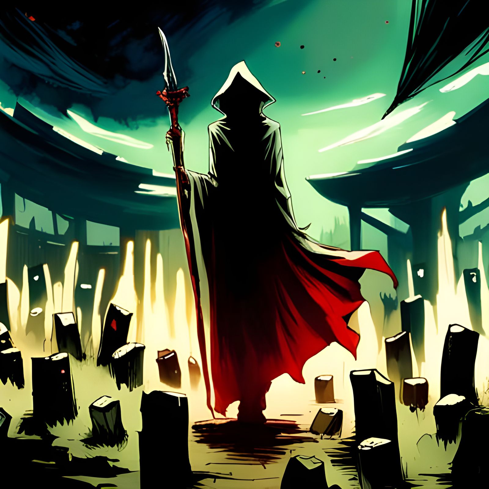 Female Reaper 1 - AI Generated Artwork - NightCafe Creator