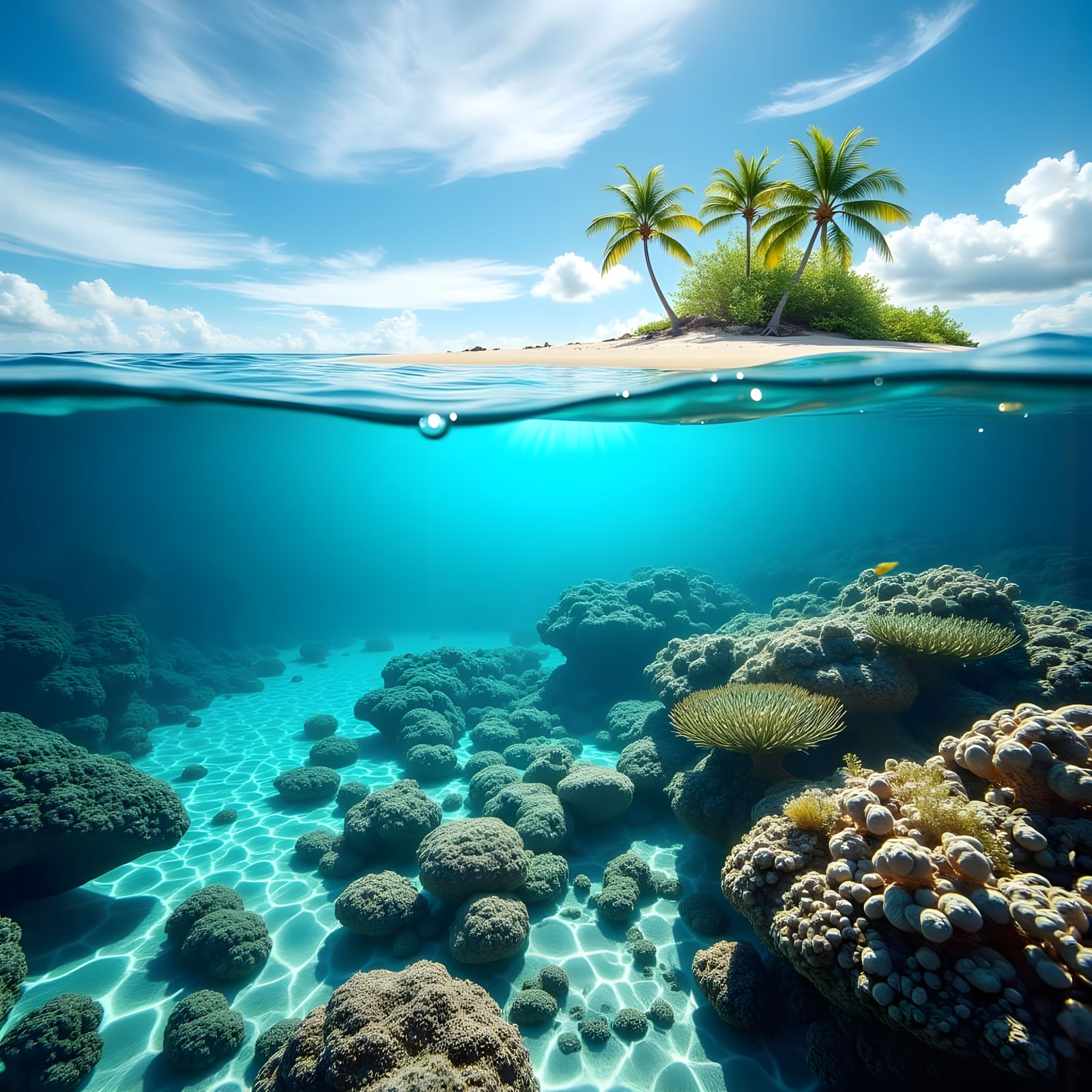 🏝️ Made with Magical Water Flux + 3 Other Great LoRAs!