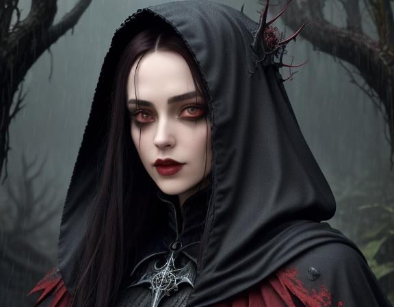 Goth cultist - AI Generated Artwork - NightCafe Creator