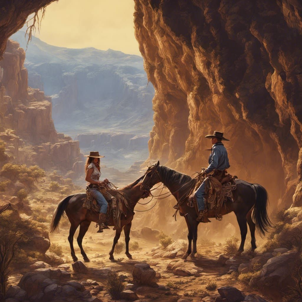 The Wild Wild West #7 - AI Generated Artwork - NightCafe Creator