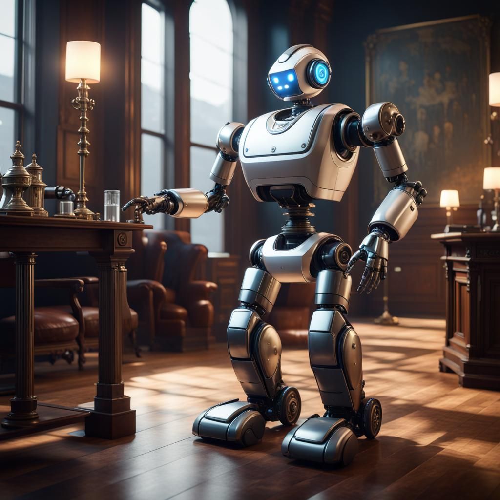 Robot - AI Generated Artwork - NightCafe Creator