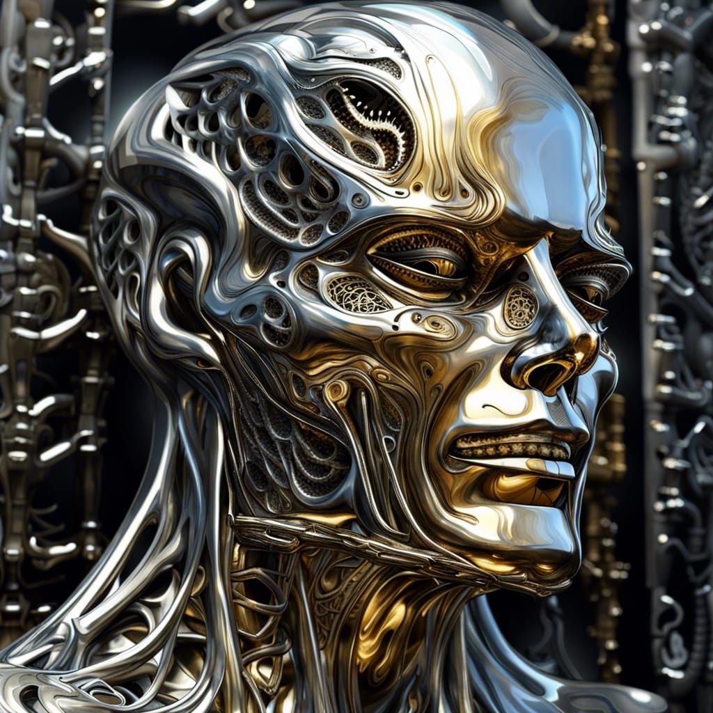 Metal Head - AI Generated Artwork - NightCafe Creator
