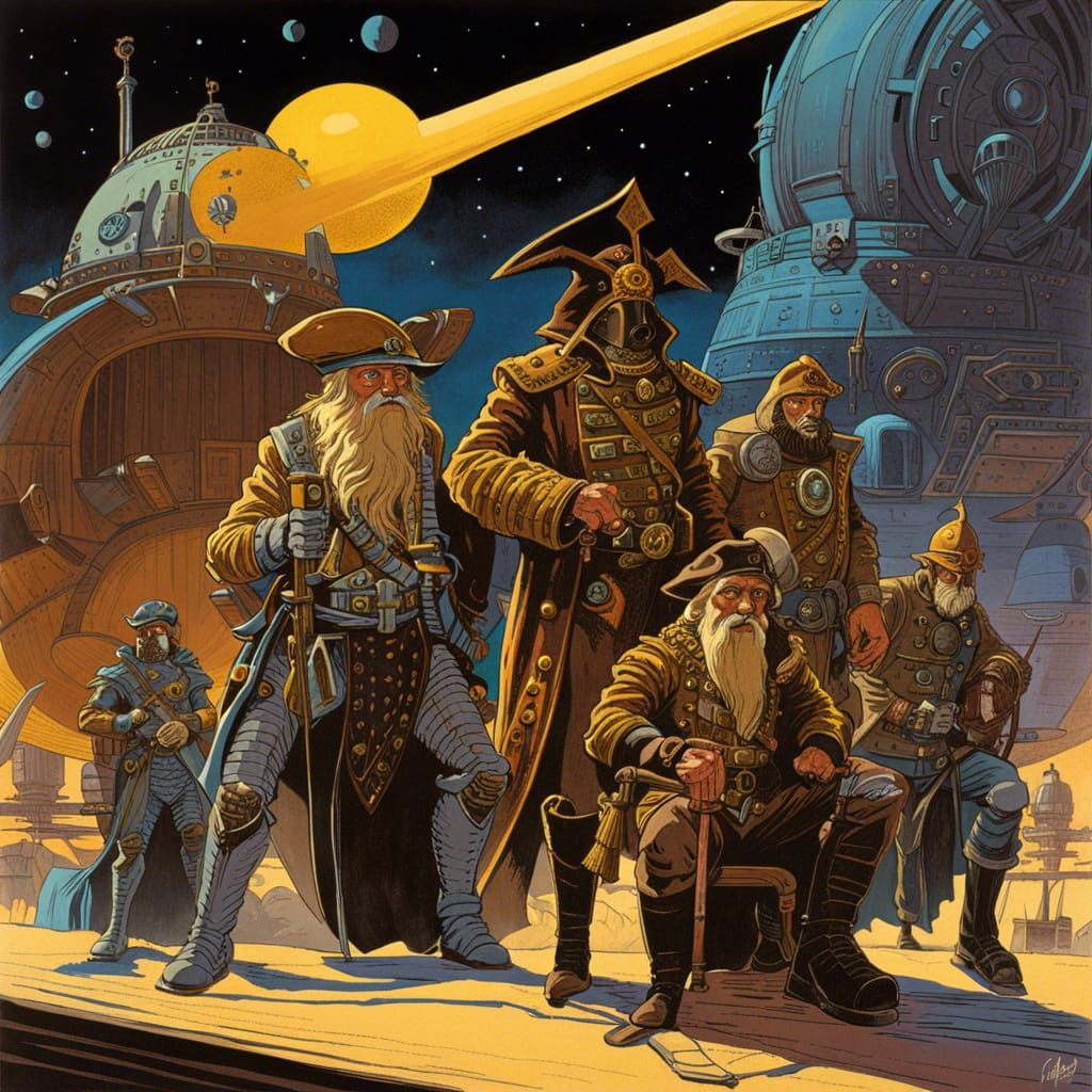 The Admiral - AI Generated Artwork - NightCafe Creator