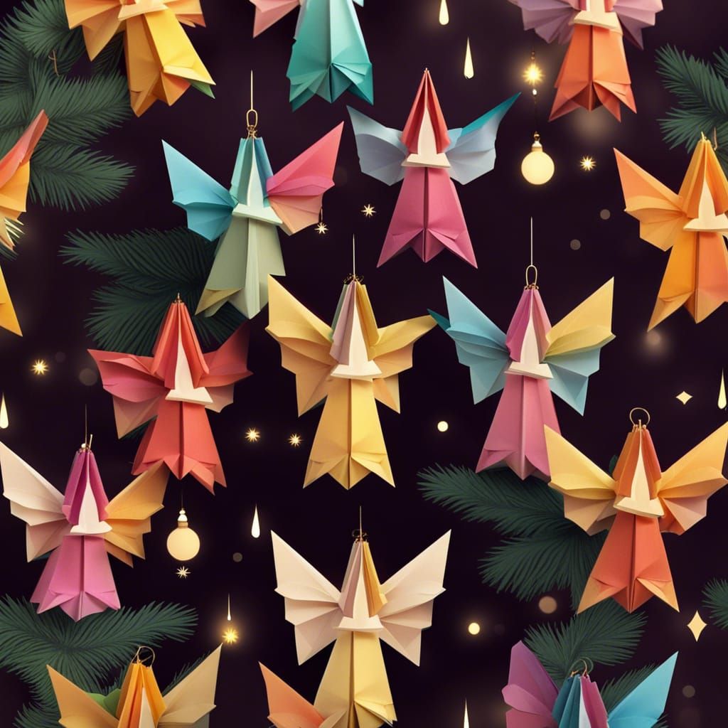 Colored angels - AI Generated Artwork - NightCafe Creator