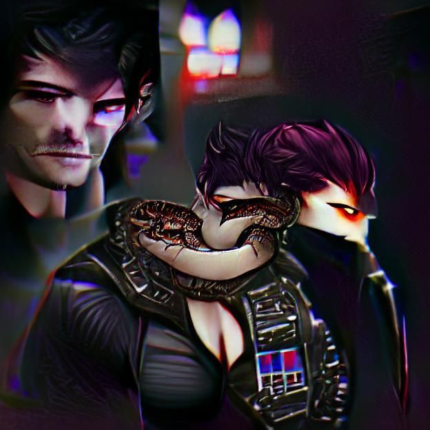 Dark Viper AU - AI Generated Artwork - NightCafe Creator