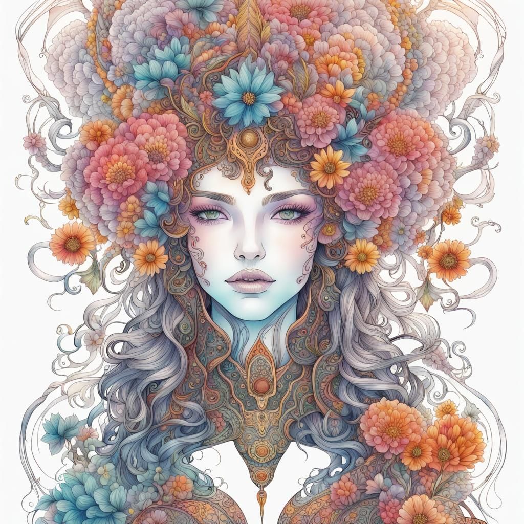 Flora - AI Generated Artwork - NightCafe Creator
