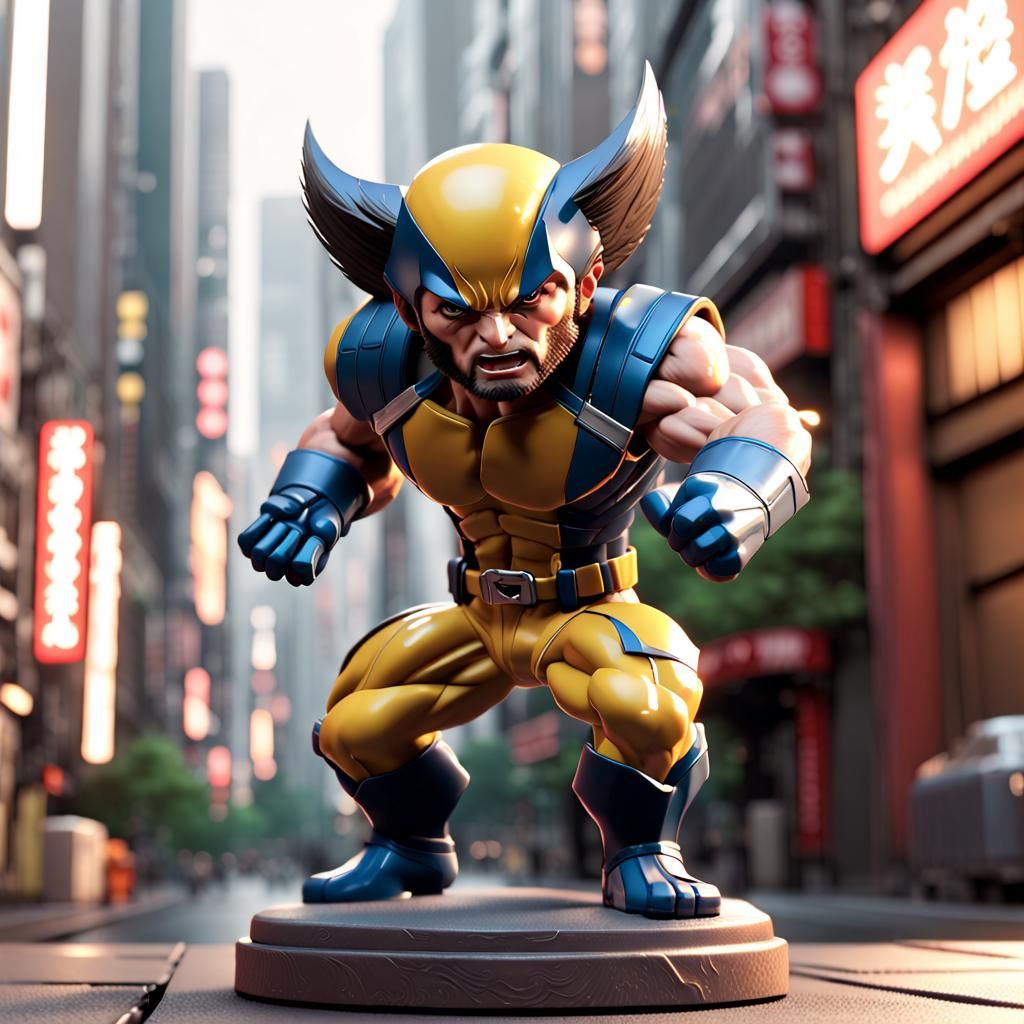 Wolverine - AI Generated Artwork - NightCafe Creator