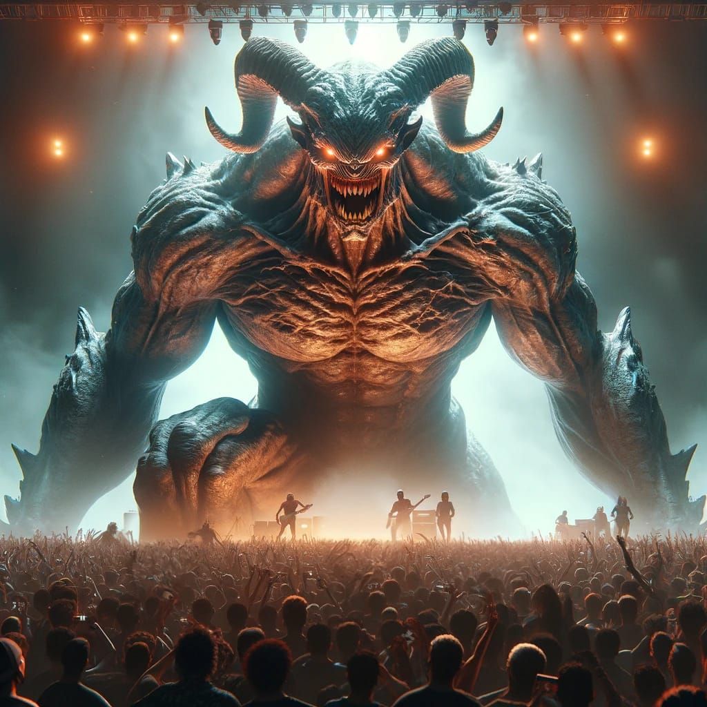 Louder than hell - AI Generated Artwork - NightCafe Creator