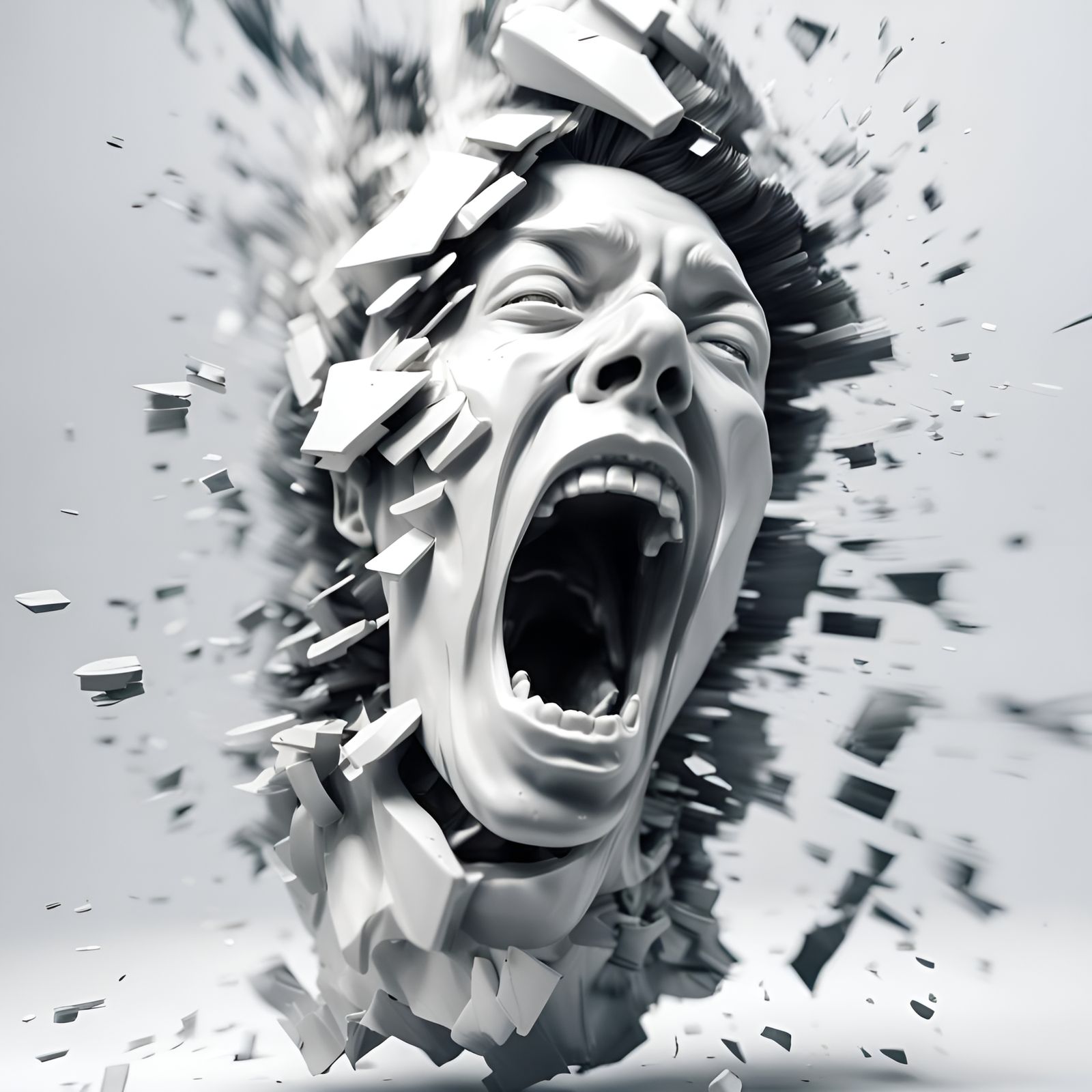 Shattered - AI Generated Artwork - NightCafe Creator