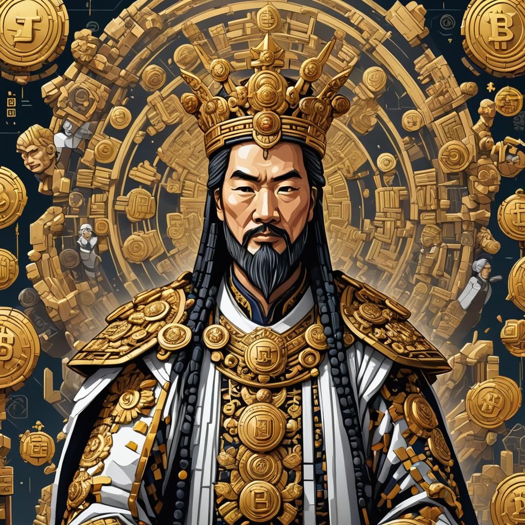 Introducing the "Contract King of the Crypto World" NFT series, where ancient history meets ...