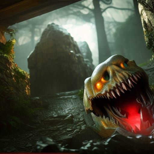 gaping maw - AI Generated Artwork - NightCafe Creator