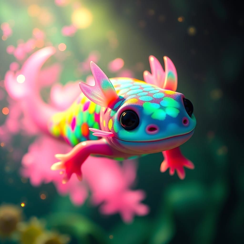 Colorful Axolotl - Colorful Axolotl