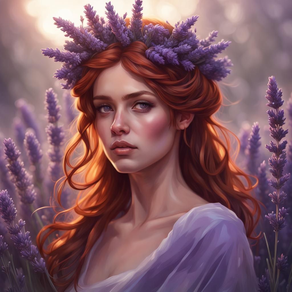 Lavender - AI Generated Artwork - NightCafe Creator