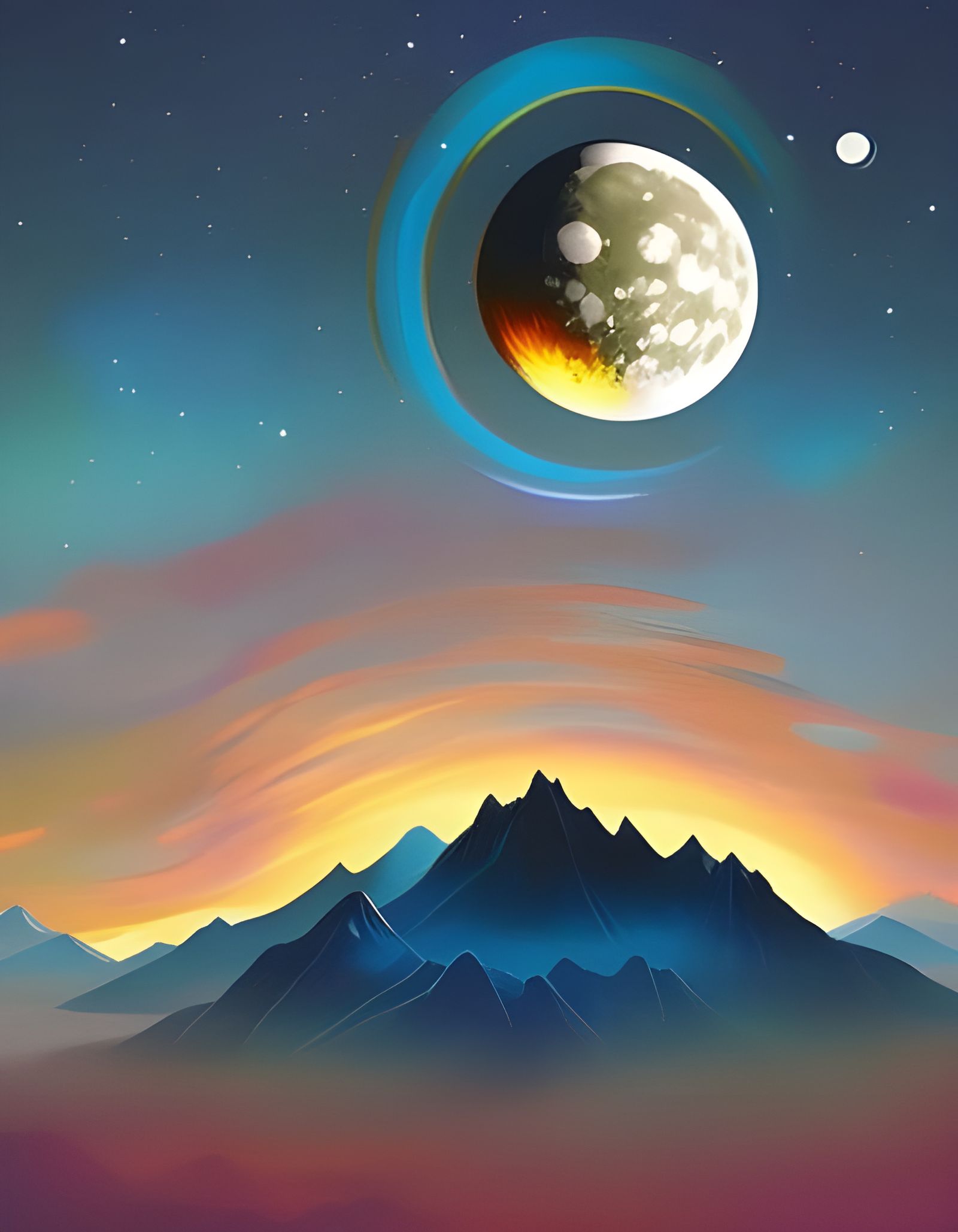 Moon Orb - AI Generated Artwork - NightCafe Creator