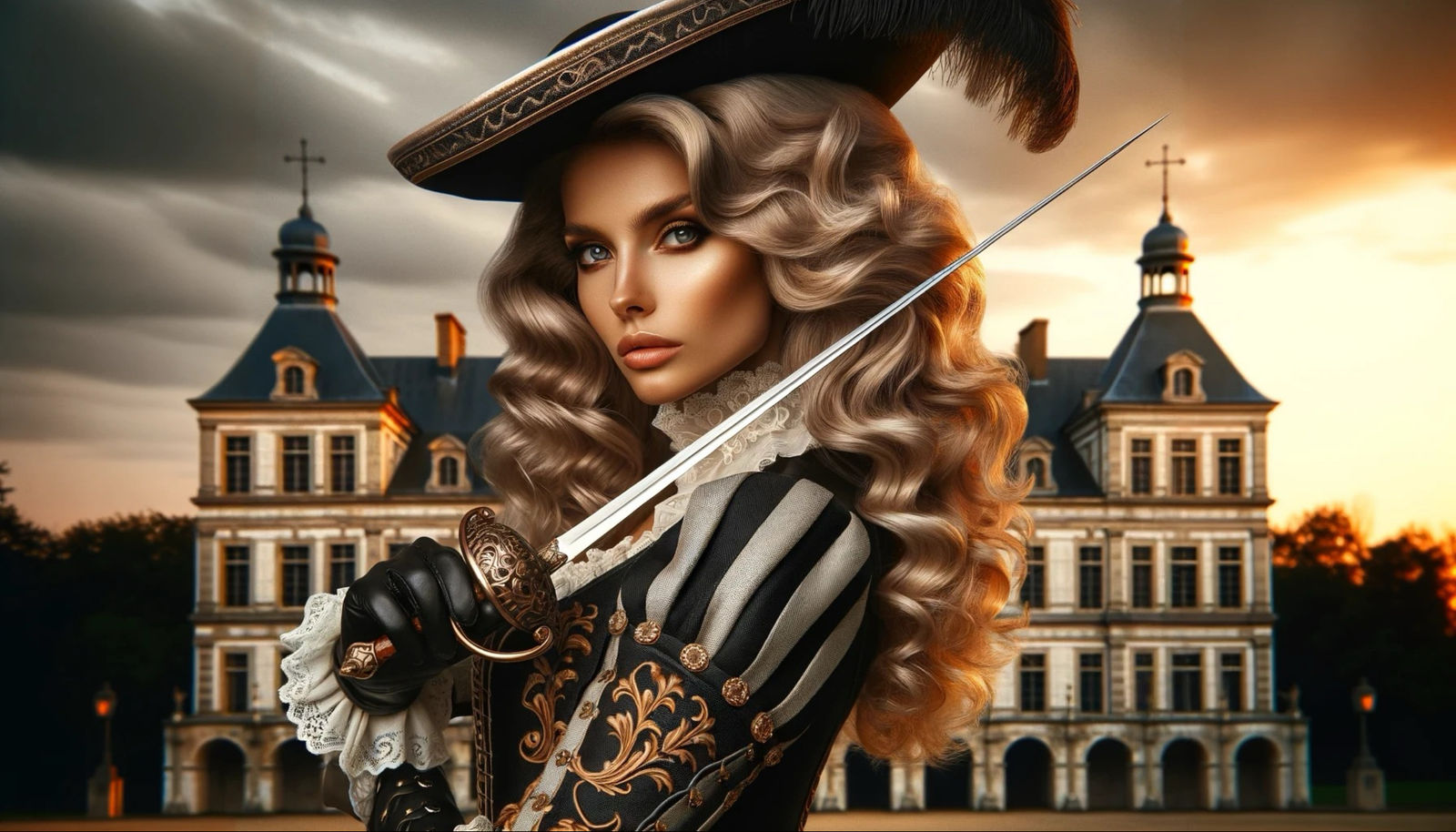 Elegance Edged in Steel: The Musketeer's Legacy - AI Generated Artwork ...