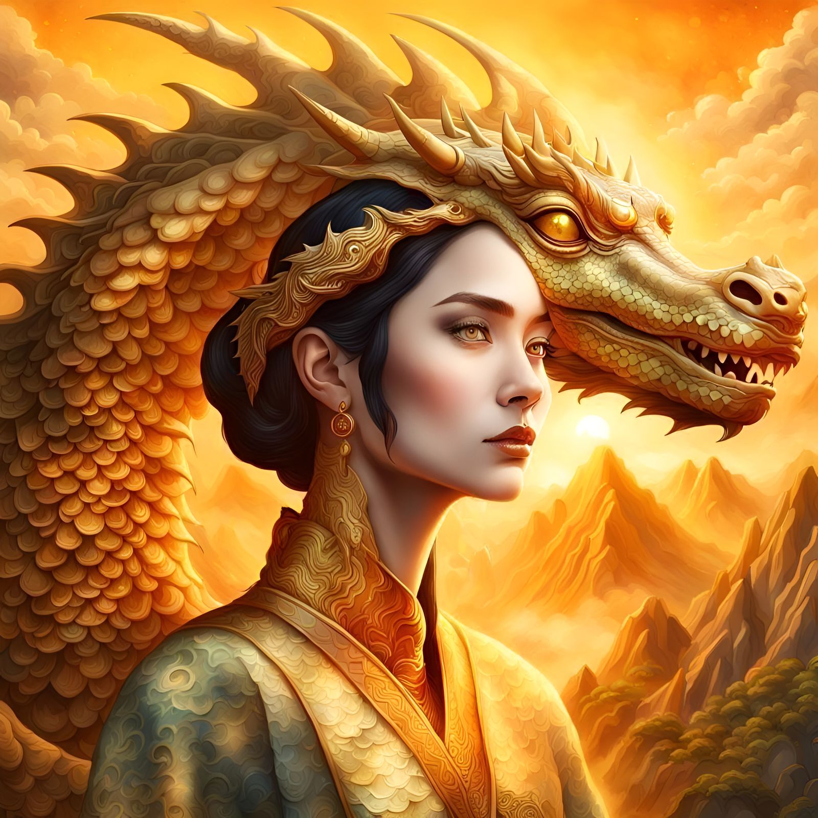 Sunrise - AI Generated Artwork - NightCafe Creator