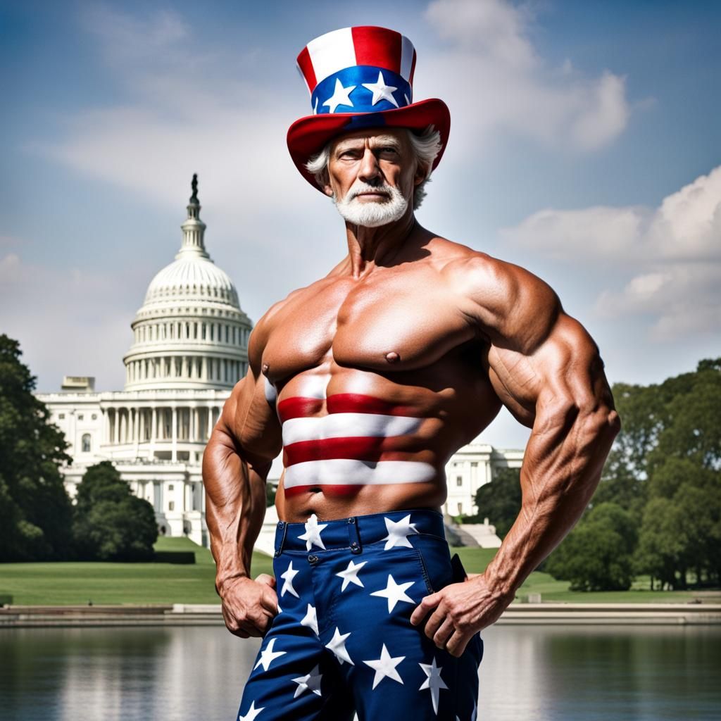 Uncle Sam - AI Generated Artwork - NightCafe Creator