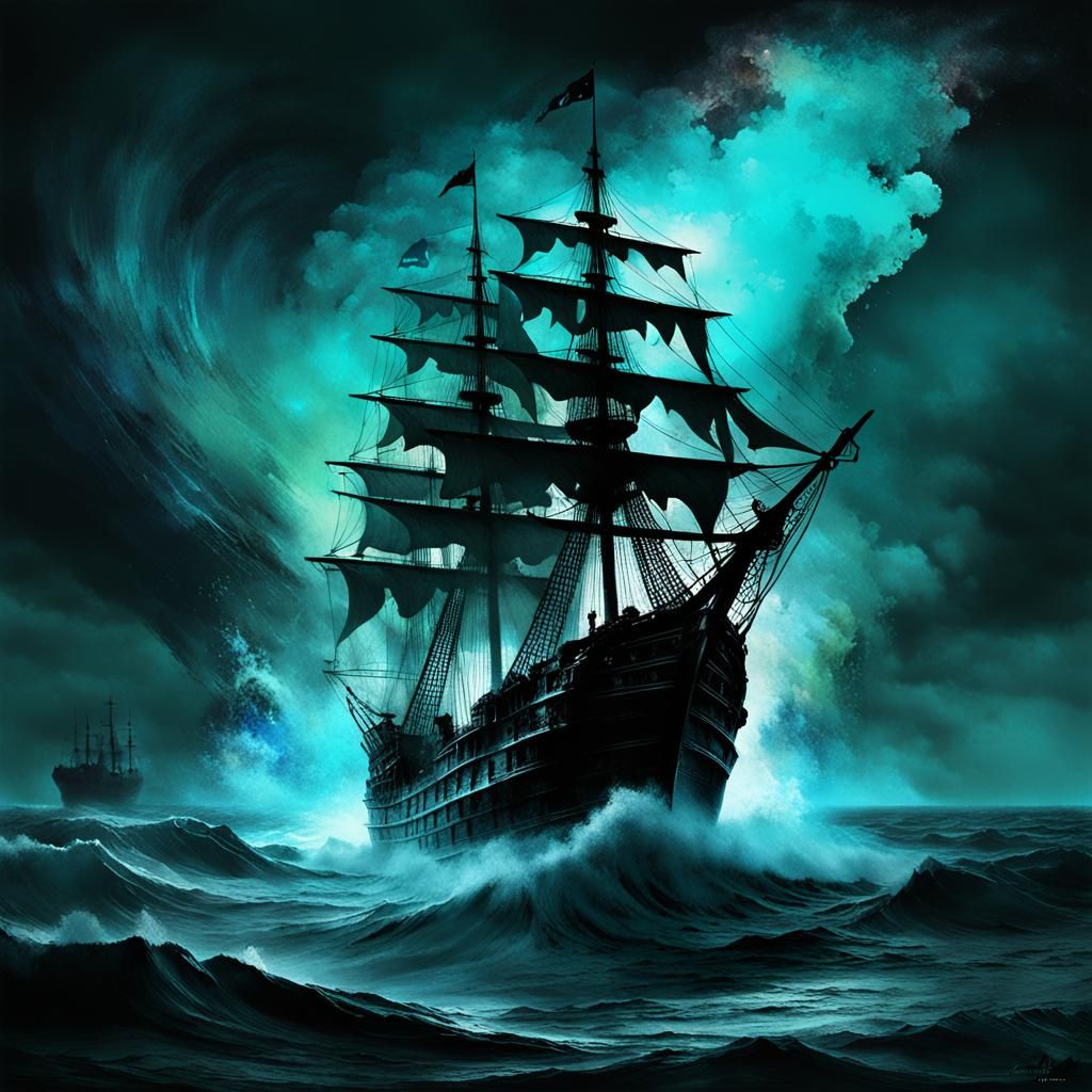 Masterpiece Monday ( Pirate ship ) - AI Generated Artwork - NightCafe ...