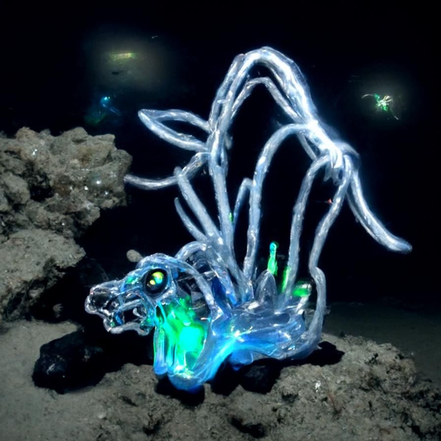 Nightmare Sea Slug - AI Generated Artwork - NightCafe Creator