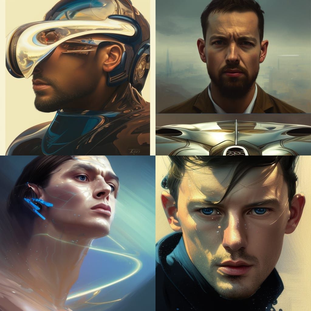 Andrew Tate becomes one with the Bugatti - AI Generated Artwork ...