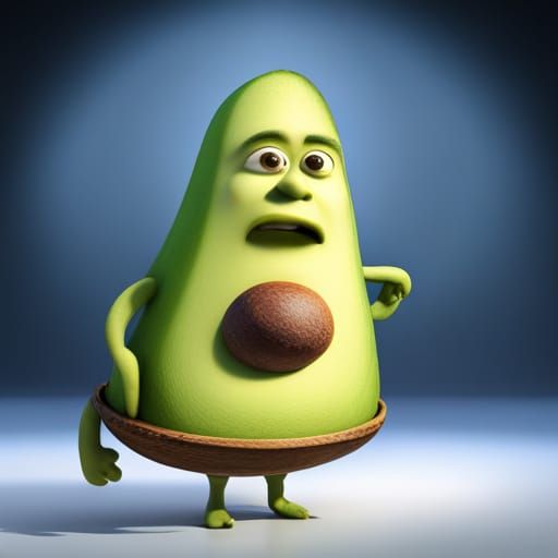 Shrek avocado toast - AI Generated Artwork - NightCafe Creator