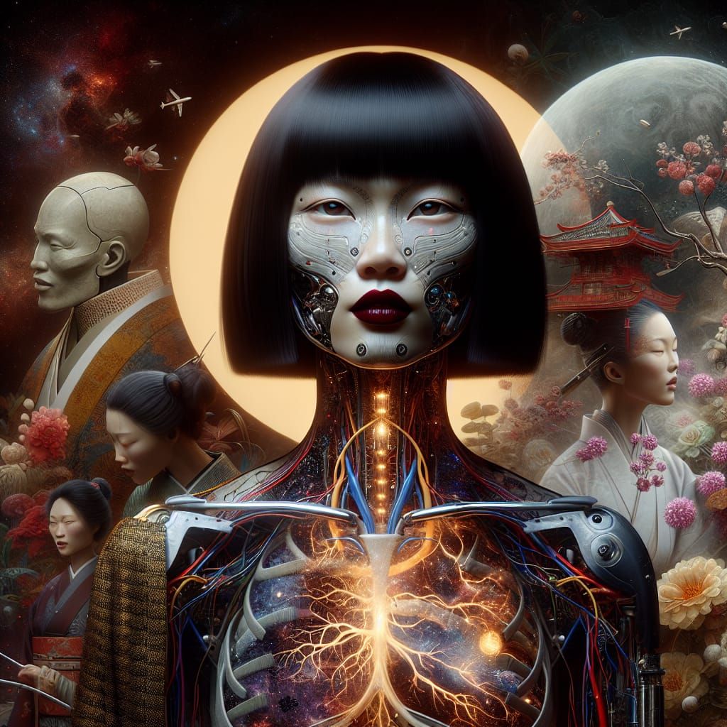 8 Images (3): The depiction of cyborgs in fiction can be a reflection ...