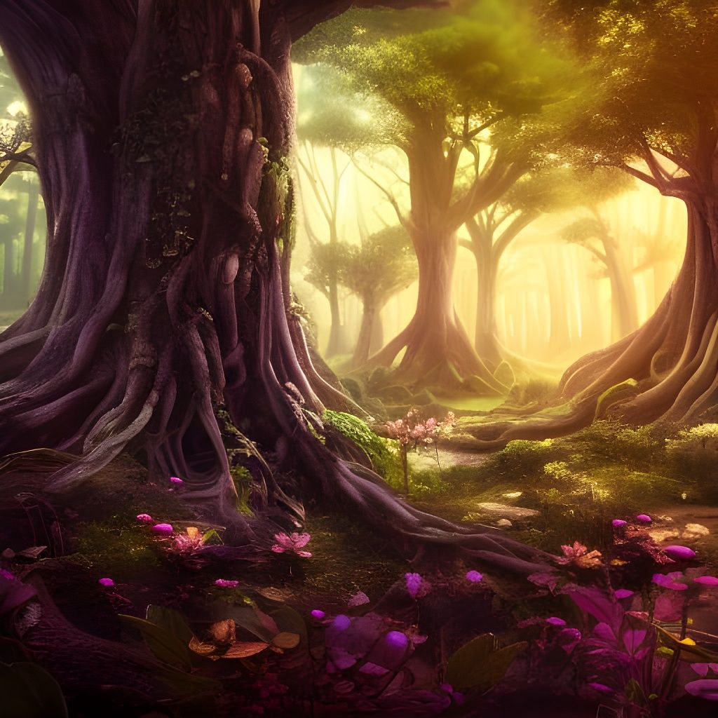 Big tree - AI Generated Artwork - NightCafe Creator