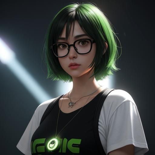 A meme of pepe the frog with green binary code as background and pepe ...