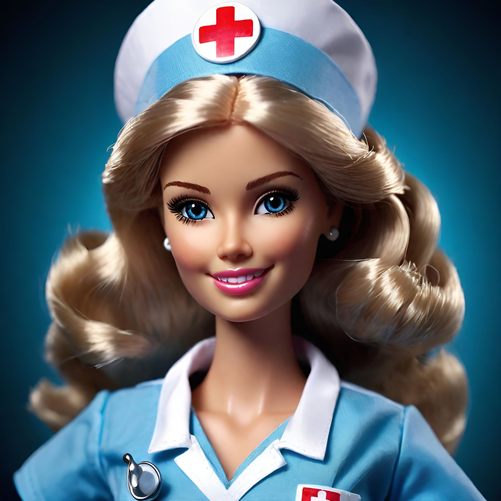 This Barbie is a Nurse - AI Generated Artwork - NightCafe Creator