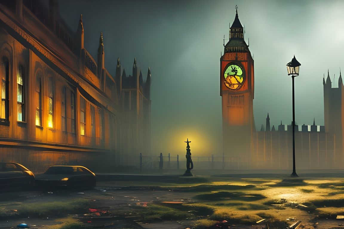 London's seen better days - AI Generated Artwork - NightCafe Creator
