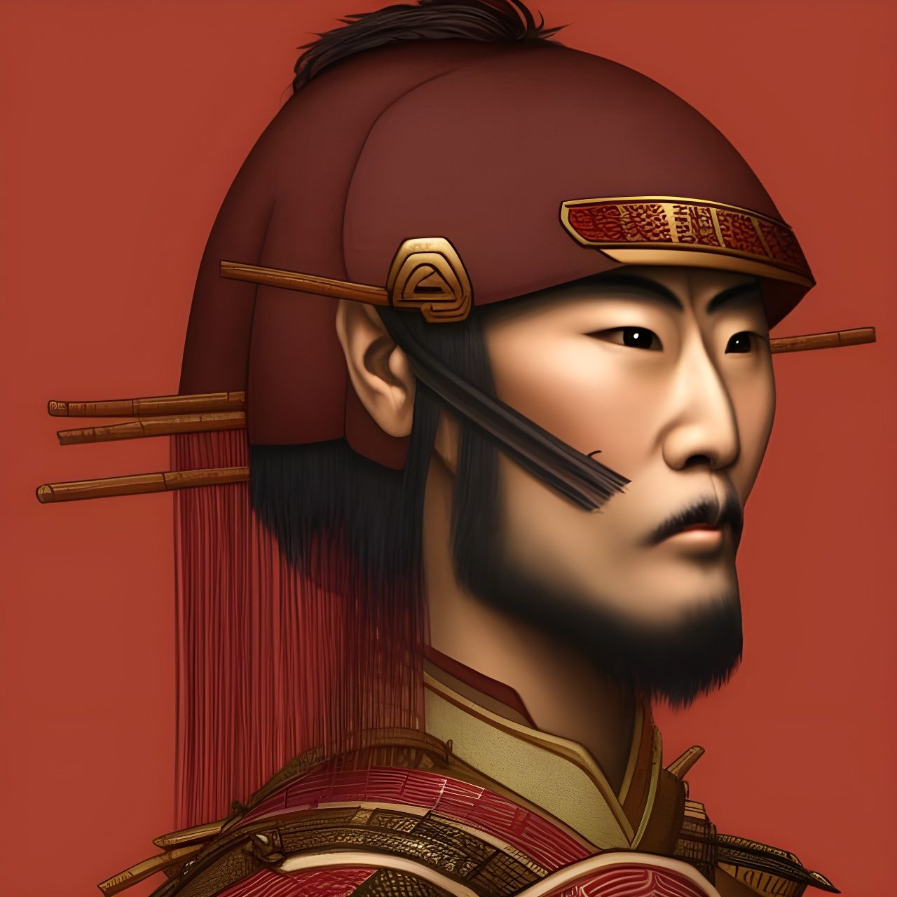 Hatamoto Samurai Warrior 2077 - AI Generated Artwork - NightCafe Creator