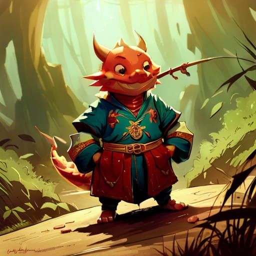 Little Drake - AI Generated Artwork - NightCafe Creator