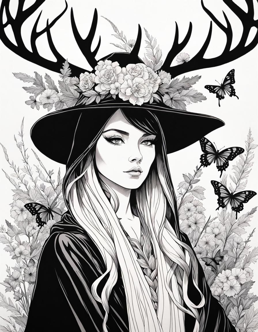 Flower Witch Revenge - AI Generated Artwork - NightCafe Creator