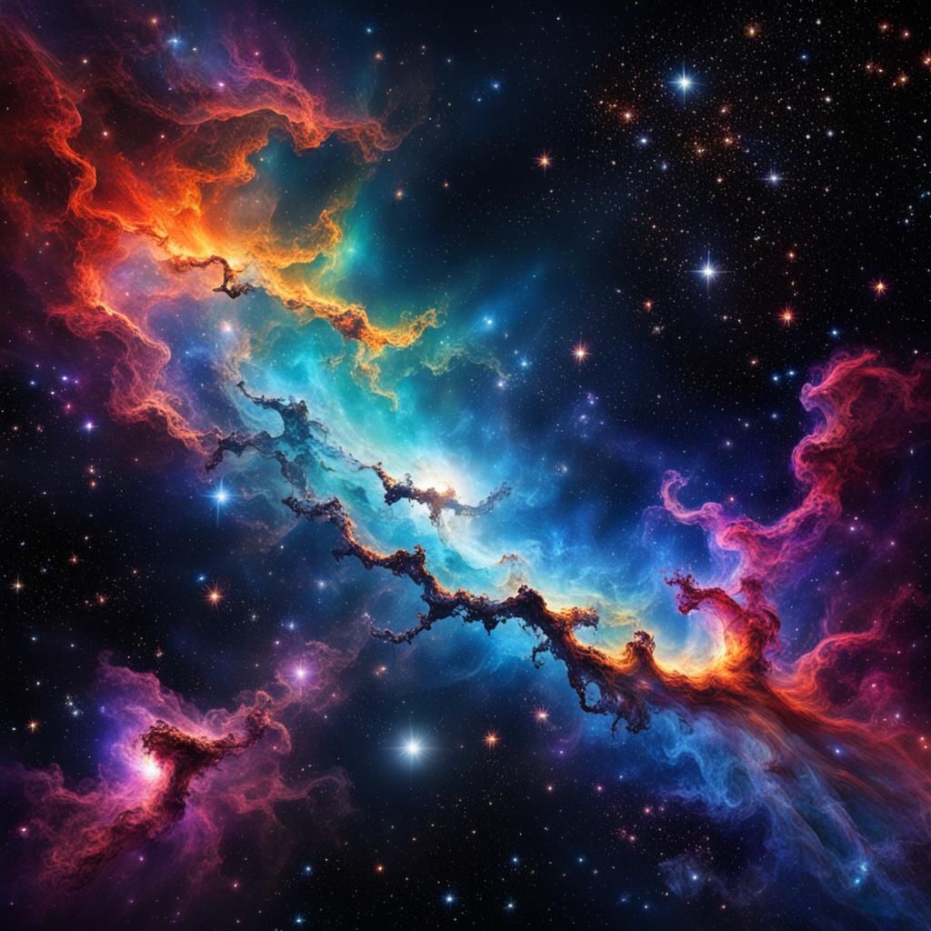 Threads Of Creation - AI Generated Artwork - NightCafe Creator