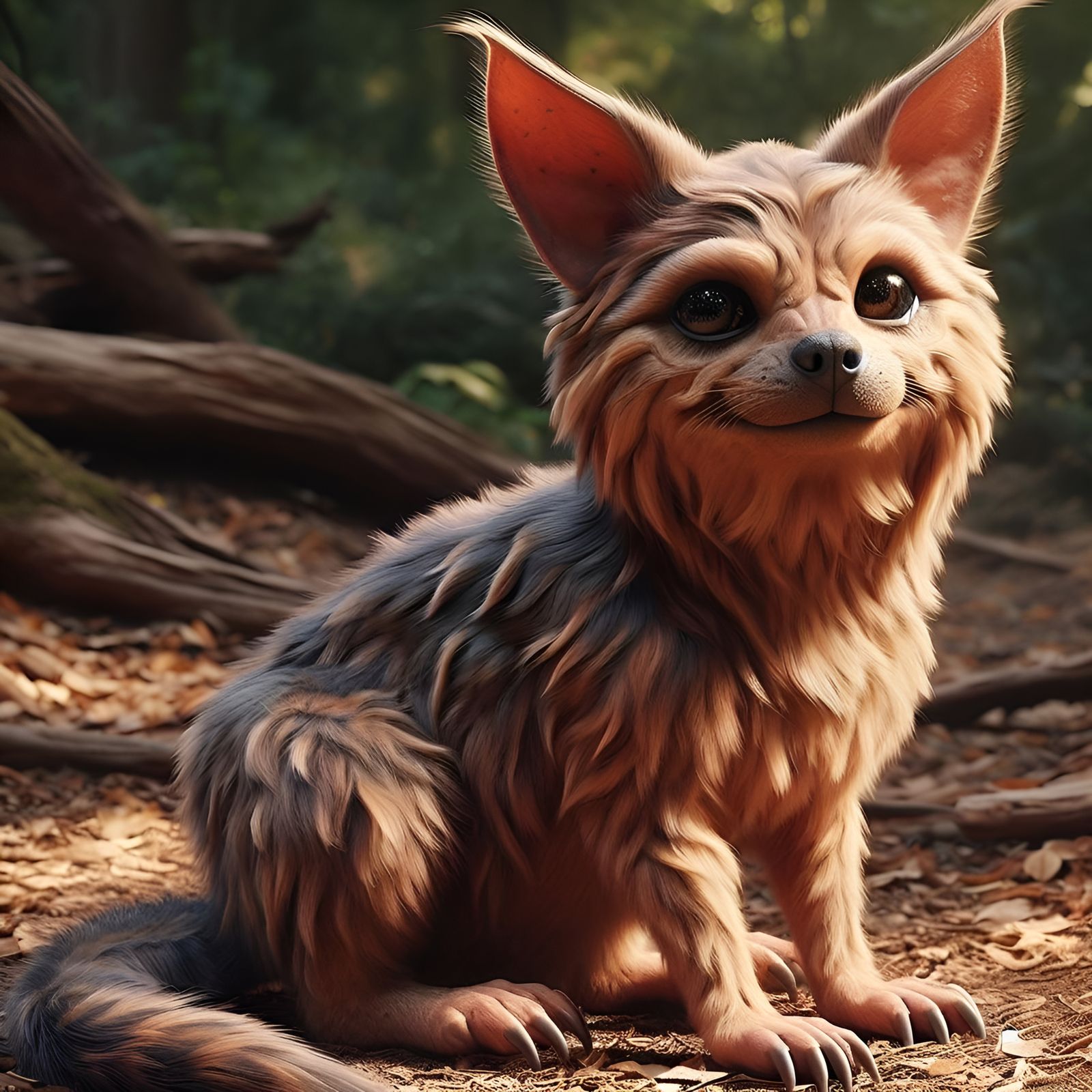 Cute Smile, Deadly Claws - AI Generated Artwork - NightCafe Creator