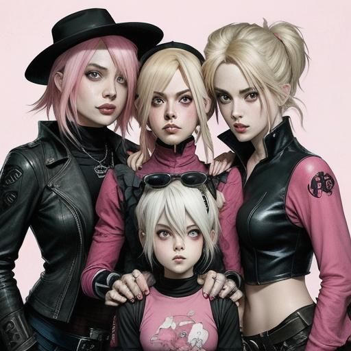 Pink Squad n.2, the unapproved tv series - AI Generated Artwork ...