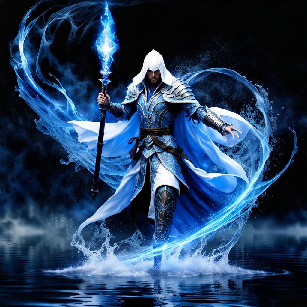 water mage - AI Generated Artwork - NightCafe Creator