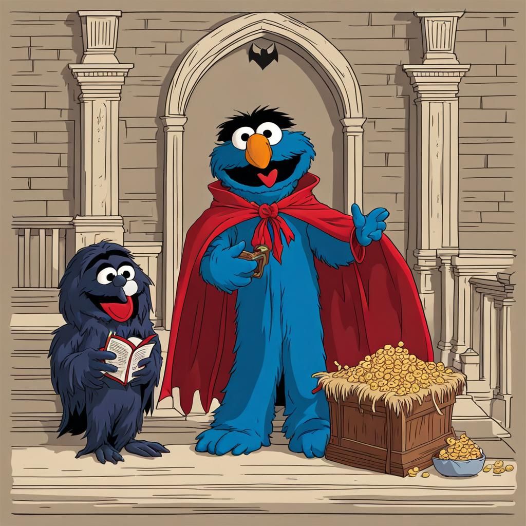 Sesame Street - Biblically accurate vampire - AI Generated Artwork ...