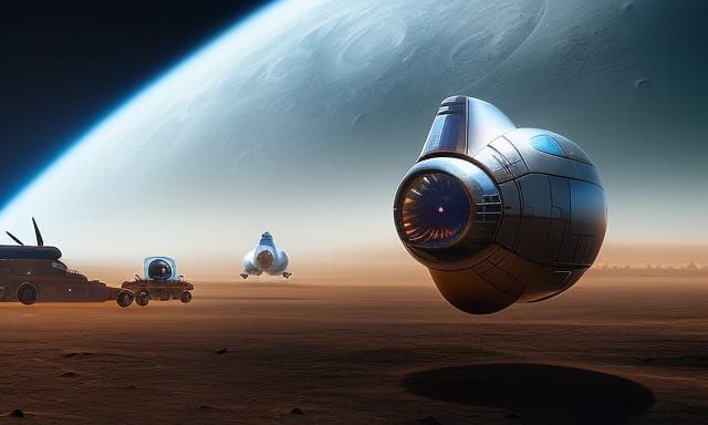 Escape Pod - AI Generated Artwork - NightCafe Creator