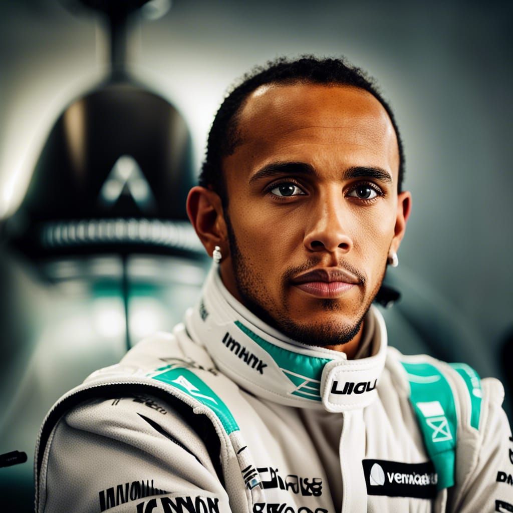 Lewis Hamilton - AI Generated Artwork - NightCafe Creator