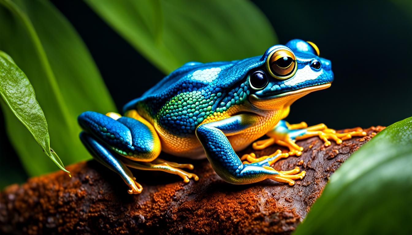 Tree Frog - AI Generated Artwork - NightCafe Creator