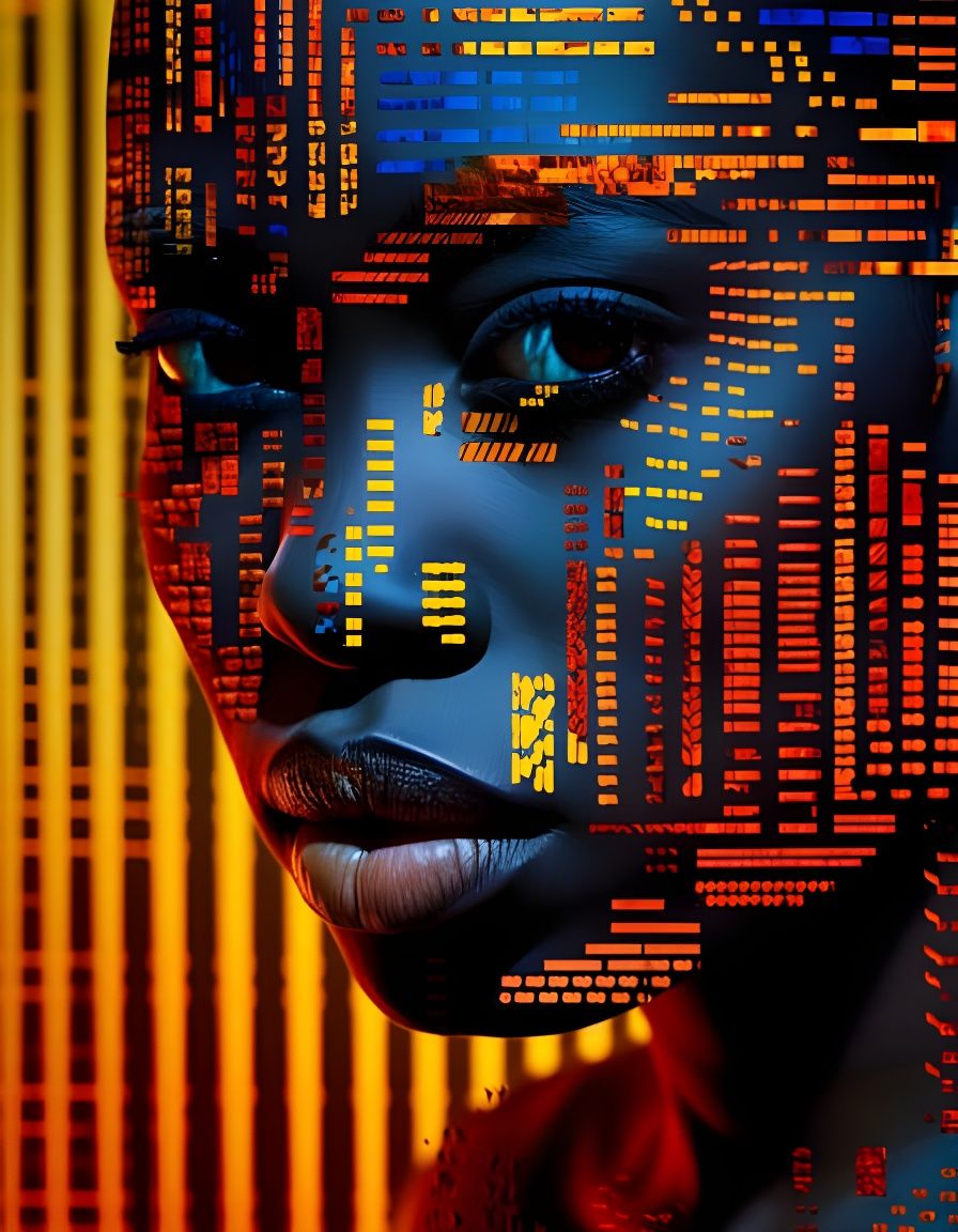 Black Matrix - AI Generated Artwork - NightCafe Creator