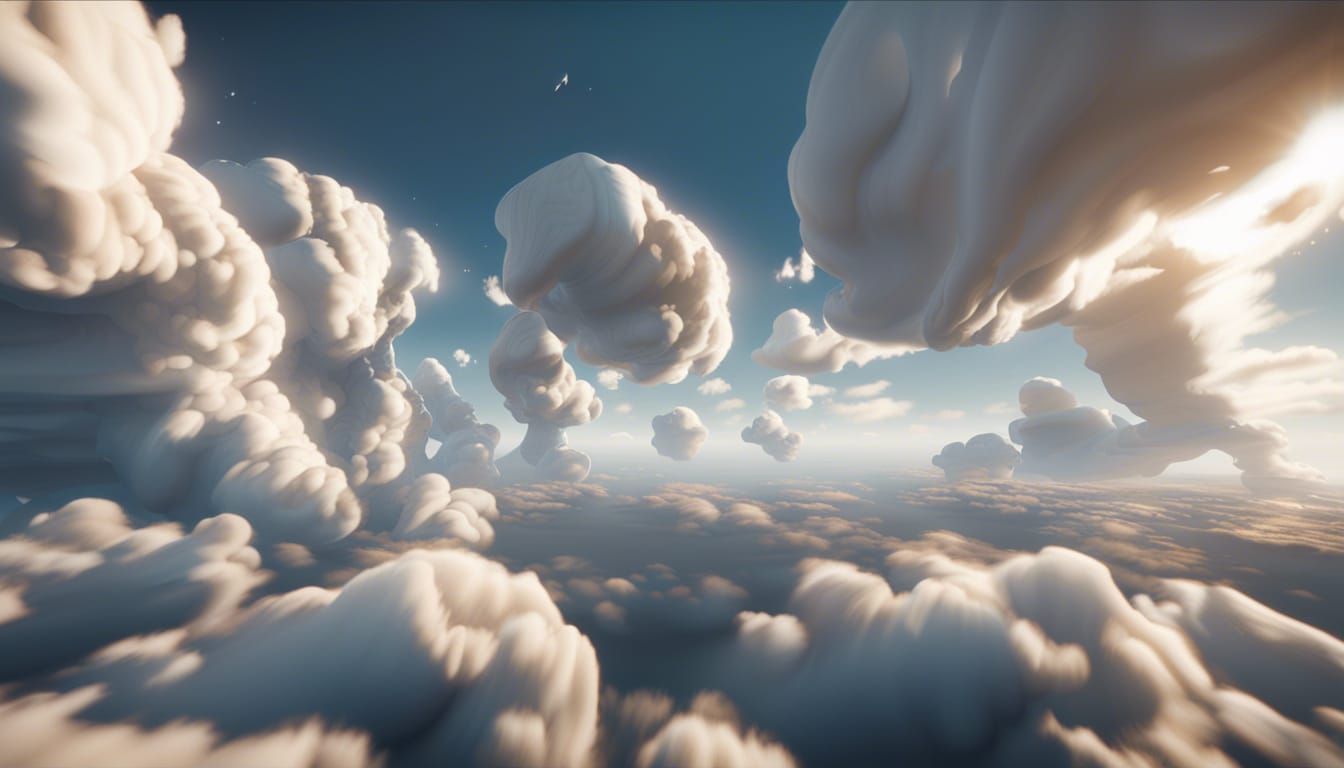 Fluffy Day - AI Generated Artwork - NightCafe Creator