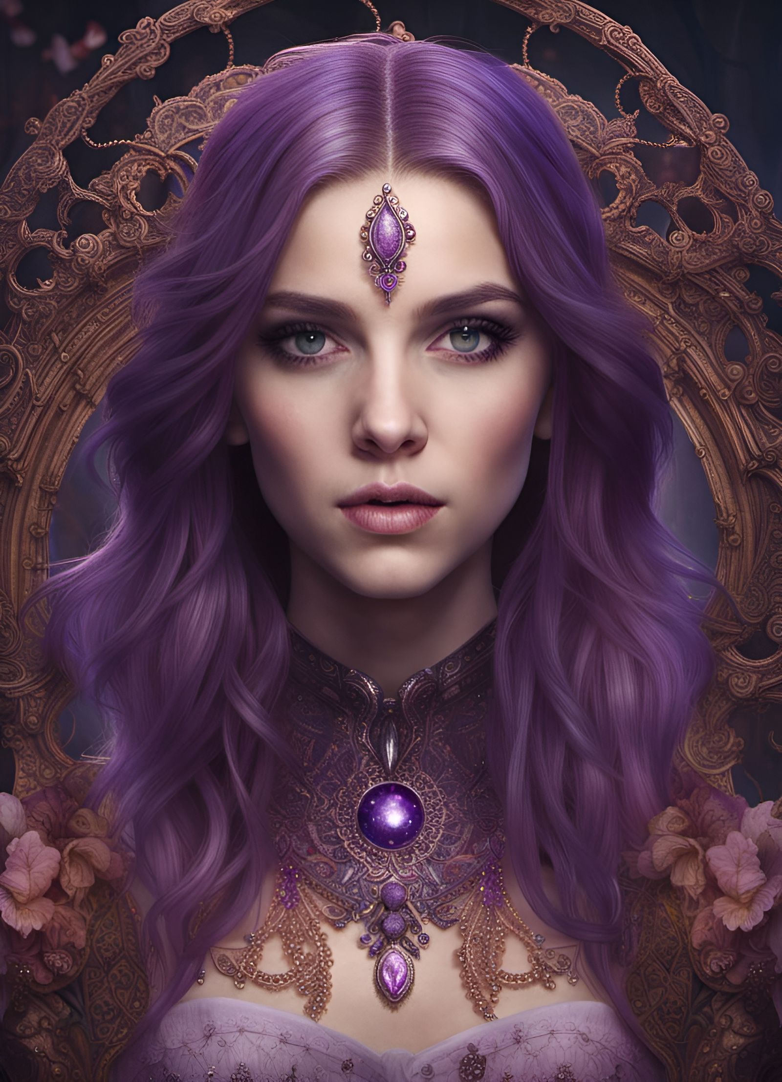 Violetta - AI Generated Artwork - NightCafe Creator