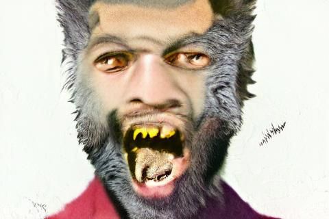 Wolfman - AI Generated Artwork - NightCafe Creator