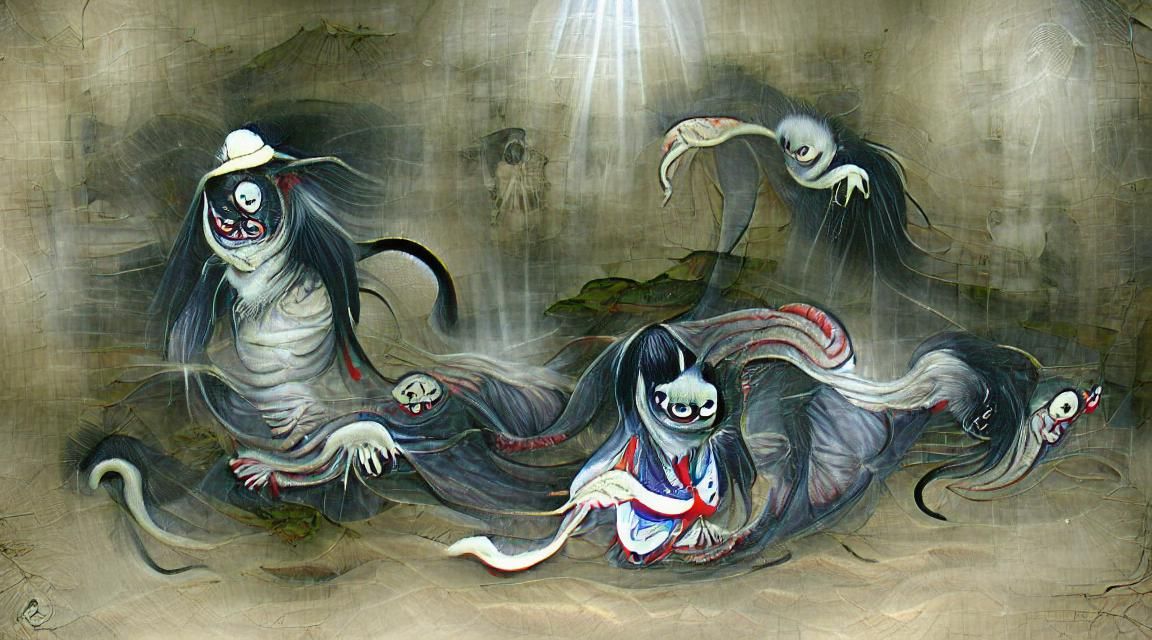 Yokai - AI Generated Artwork - NightCafe Creator